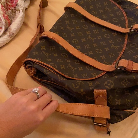 Louis Vuitton | Bags | Authentic Louis Vuitton Diaper Bag Messenger Bag ...